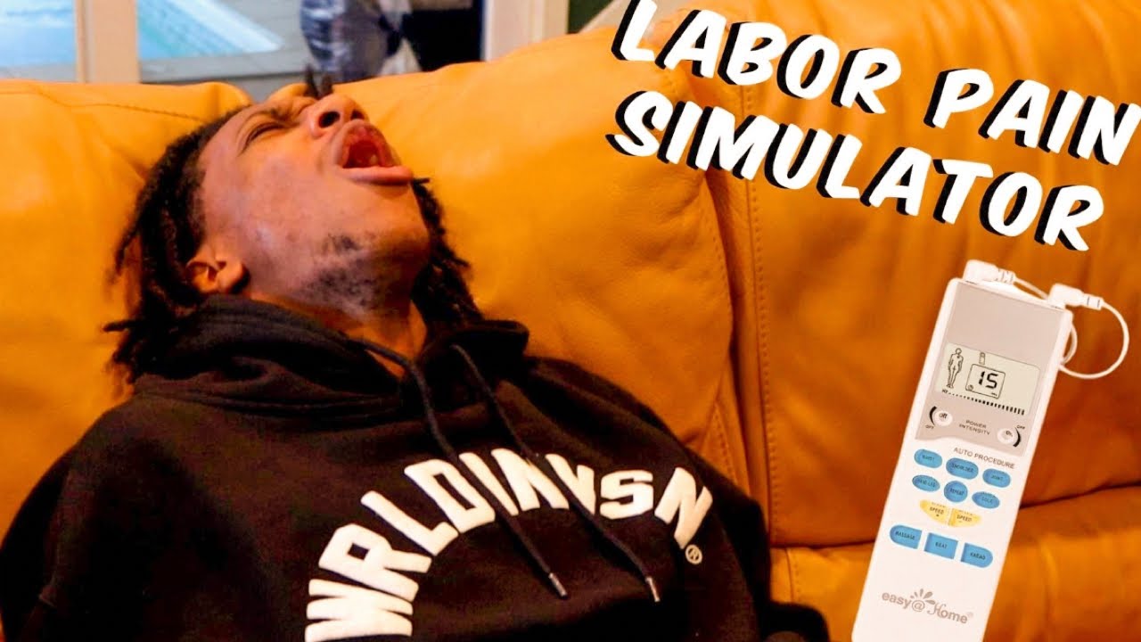 LABOR PAIN SIMULATOR CHALLENGE - YouTube