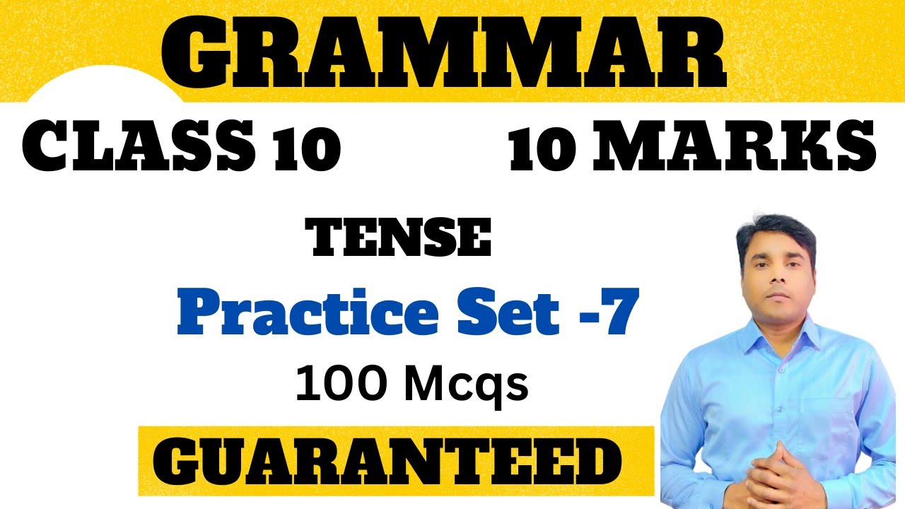 Tenses Full Revision in 30 Minutes | Class 10 English Grammar | CBSE ...