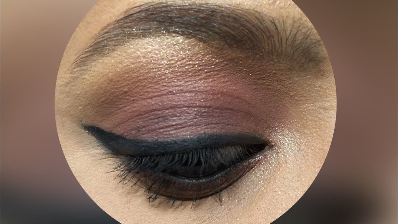 Day 4of15days eye makeup tutorial challenge😍 ️learn easy eye makeup ...
