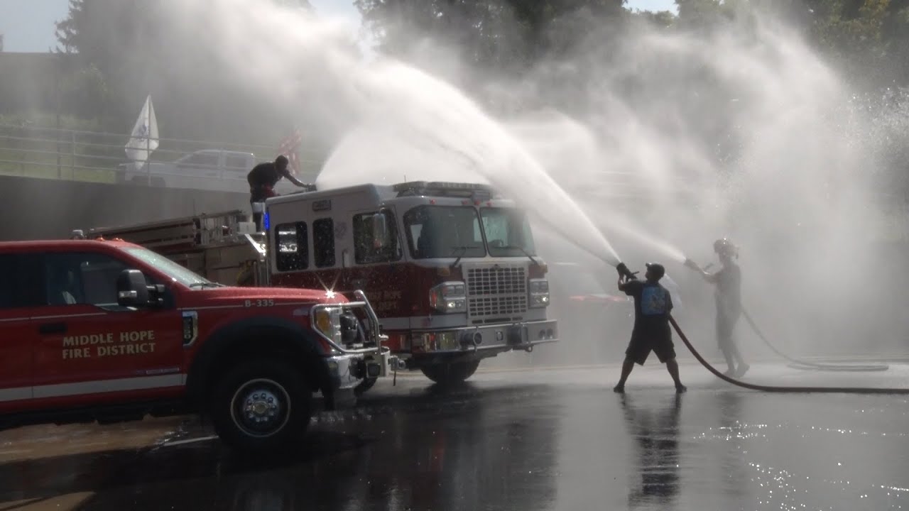 Middle Hope Fire Department Triple Wetdown - Town of Newburgh,NY 8/24 ...