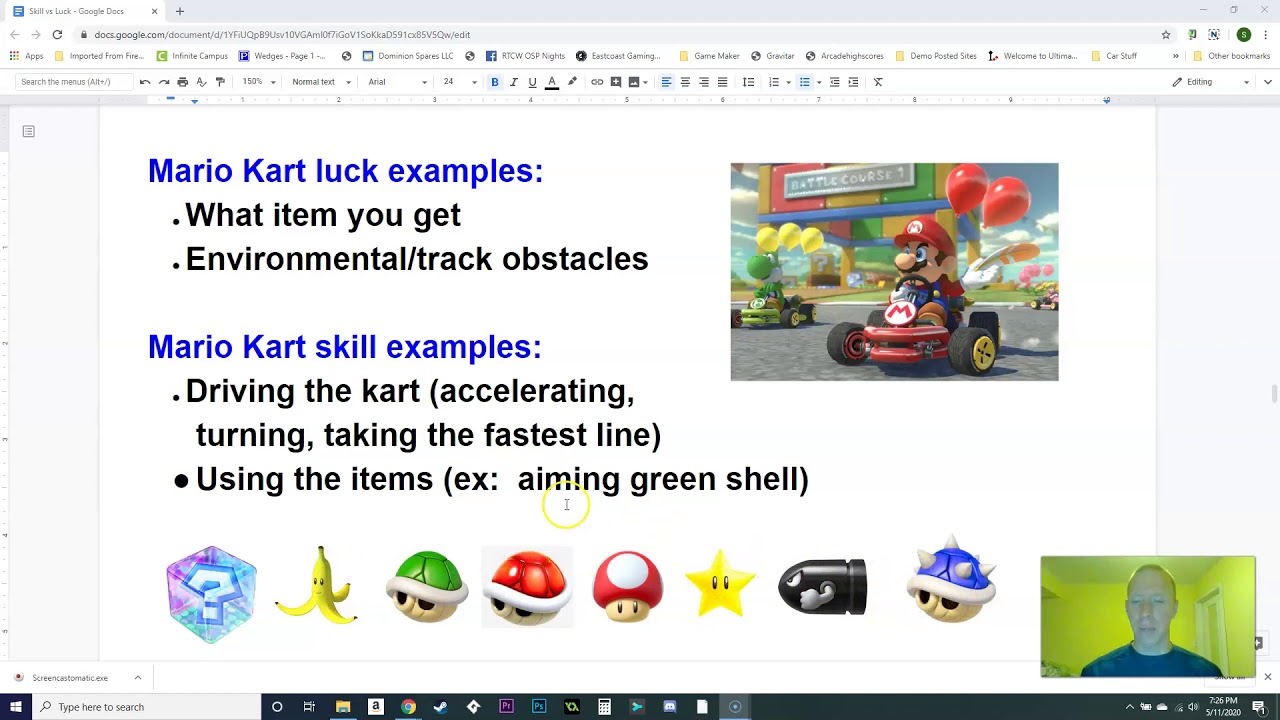 Game Design: Skill vs Luck Examples in Games - YouTube