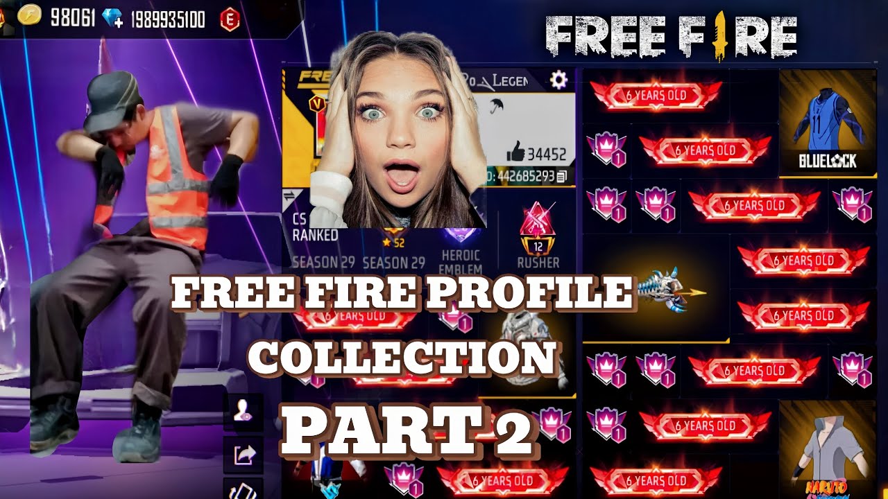 Free Fire Profile Collection editing Kaise Karen |||Free Fire Profile ...