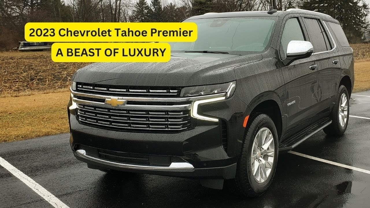 2023 Chevrolet Tahoe Premiere: The Ultimate Family SUV - YouTube