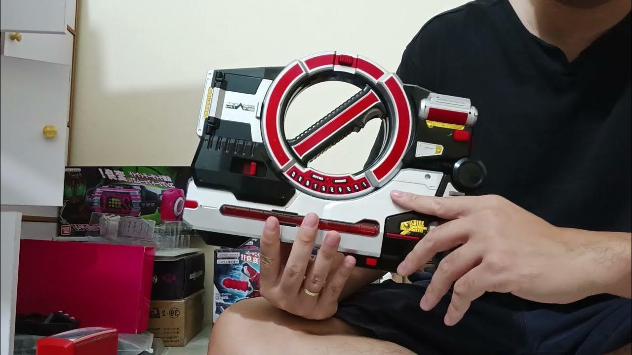 Trên tay DX Faiz Gear gồm Faiz Blaster, poiter và accel - YouTube