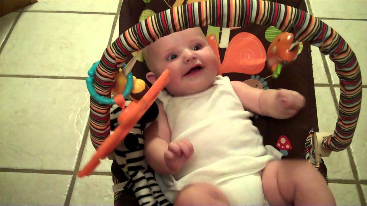 The Adventures of Baby Kate: Catching the Giggles! - YouTube