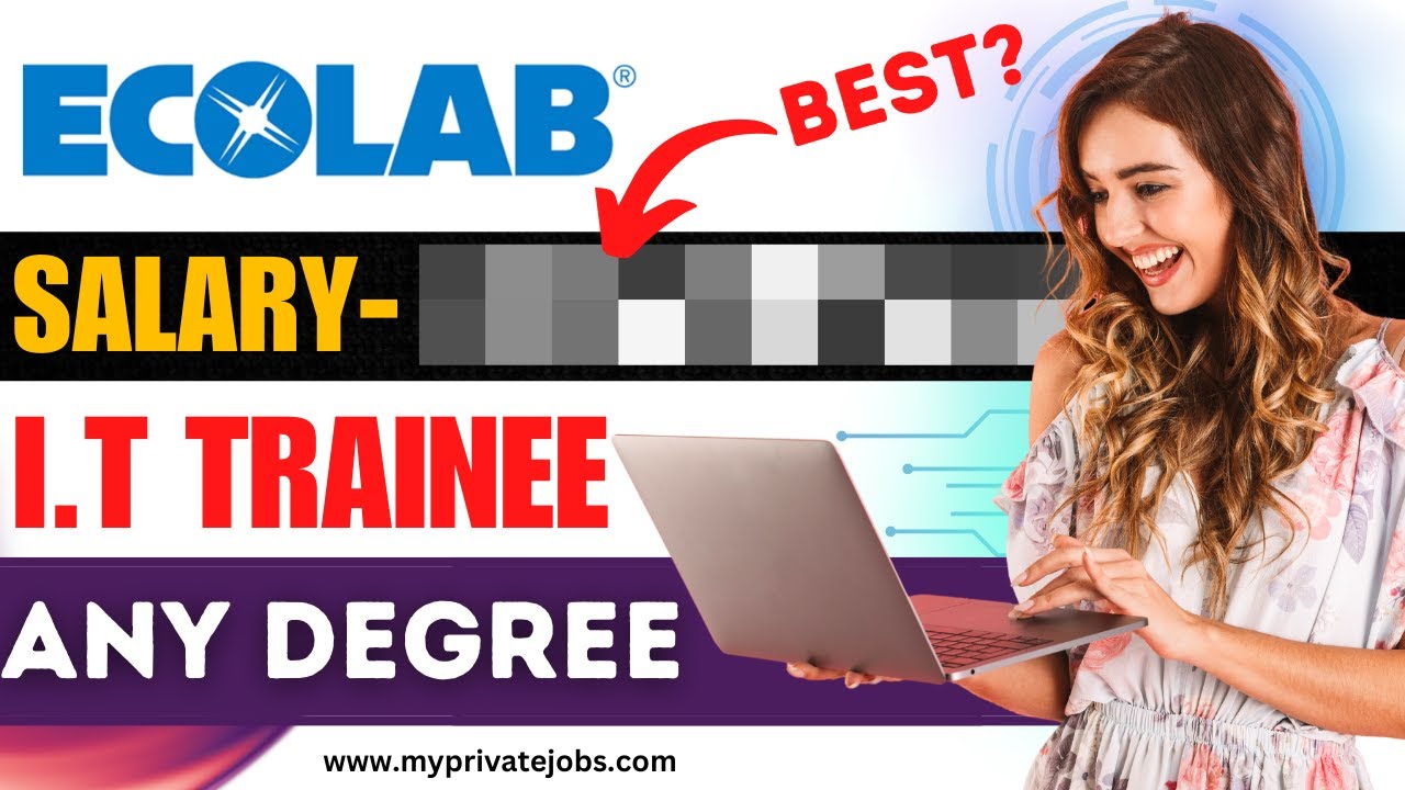 Ecolab Trainee Off Campus Drive 2023 | Latest IT Trainee Jobs For ...