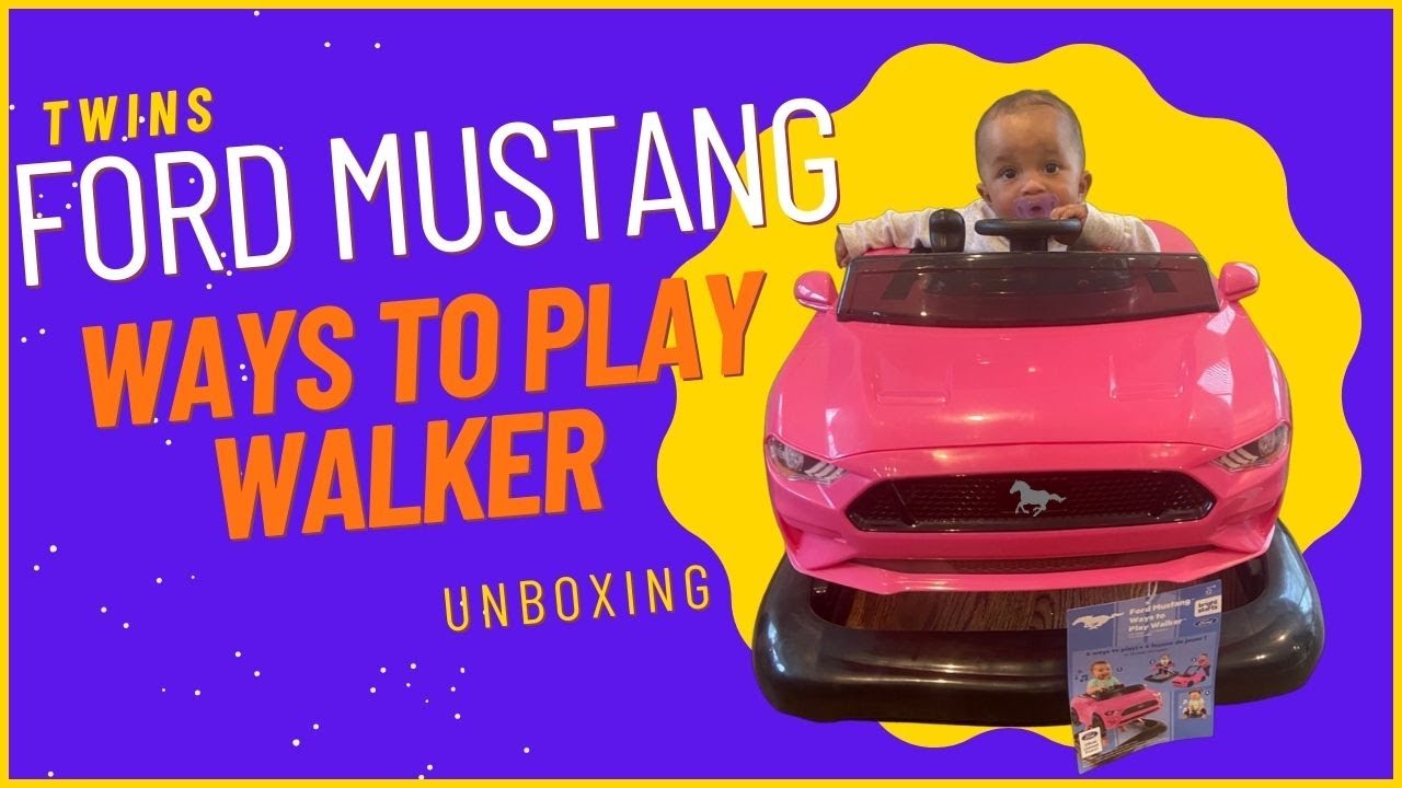 Ford Mustang Walker Unboxing | TWINS - YouTube