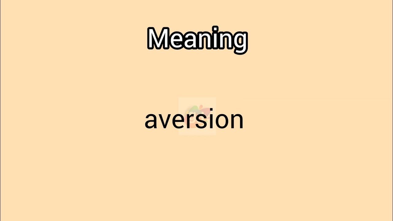 #aversion meaning in English & Telugu || Googul Dictionary #dictionary ...