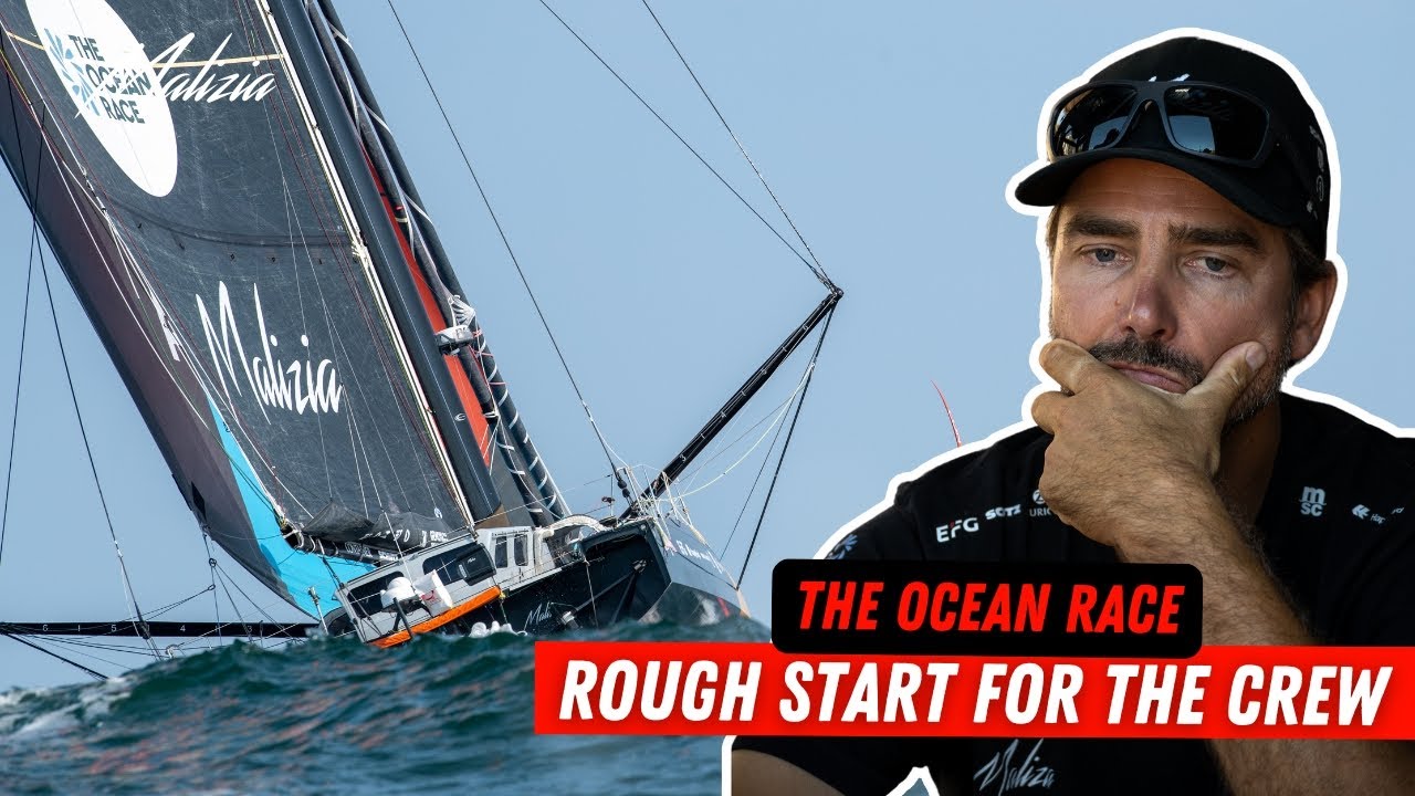 Rough Start for the Crew - Day 2 - Leg 5 - The Ocean Race - YouTube