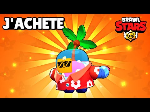BRAWL STARS NOUVEAU SKIN WALLY TROPICAL ( TROPICAL SPROUT ) BRAWL STARS ...