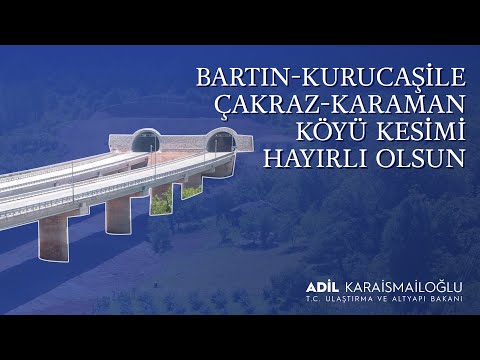 Bartın-Kurucaşile Yolu Çakraz-Karaman Köyü Kesimi Hayırlı Olsun!