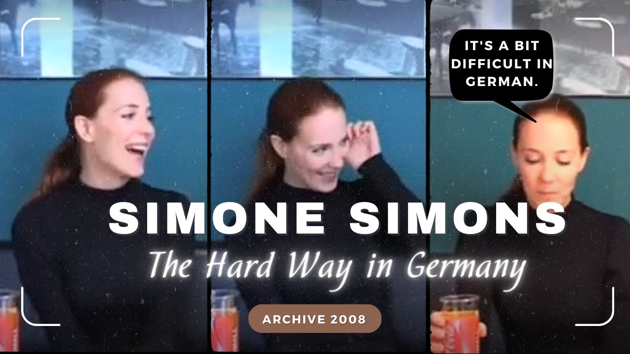 "Simone Simons' Rare German Chat: 'The Divine Conspiracy' Throwback ...