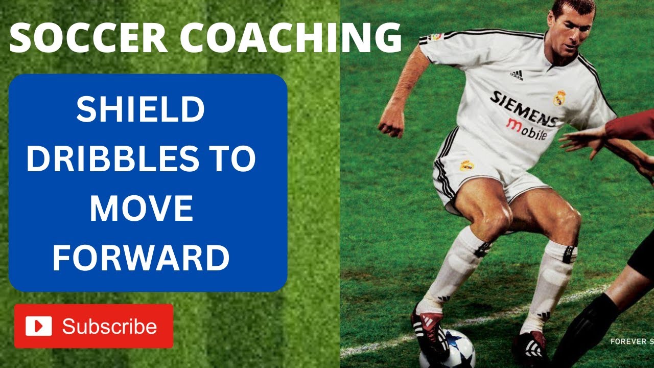 Shield Dribbles To Move Forward | Soccer Skills | Football Coaching ...