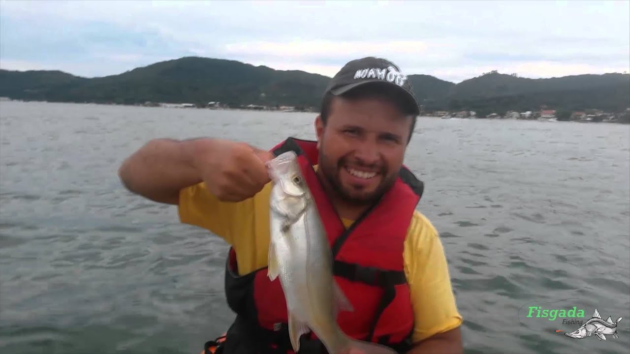 Pesca com caiaque em Porto Belo - SC - Peixe Espada e Robalos - Kayak ...