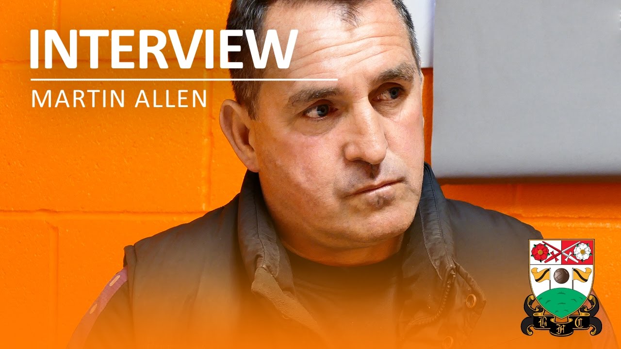 Interview | Martin Allen: "I want to be in the play-offs, challenge and ...
