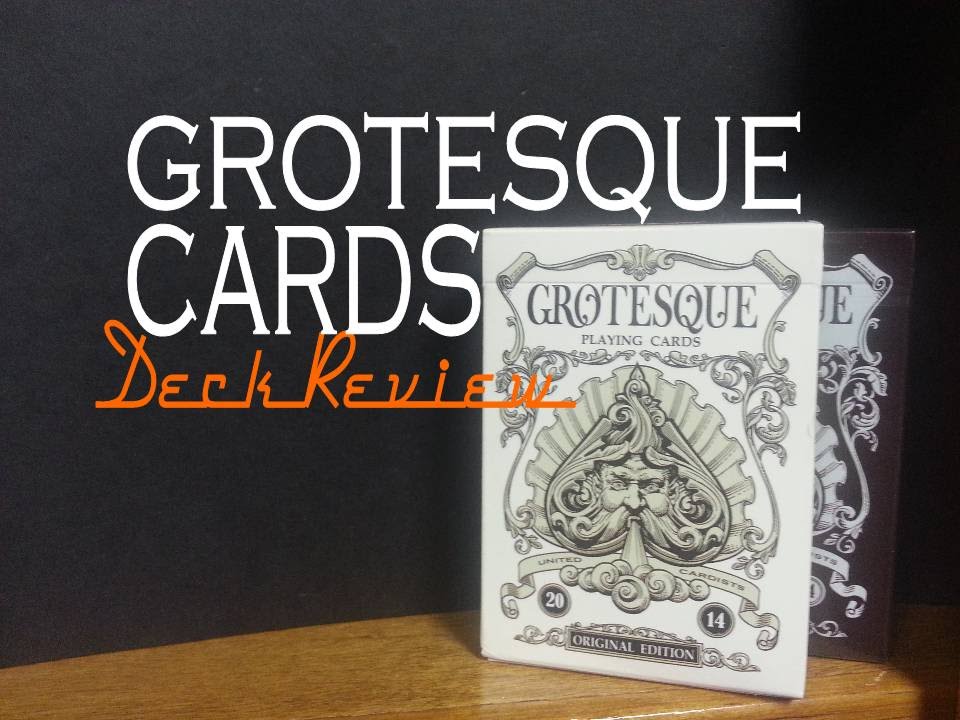 Grotesque Deck - Half Moon Playing Cards - Review - YouTube