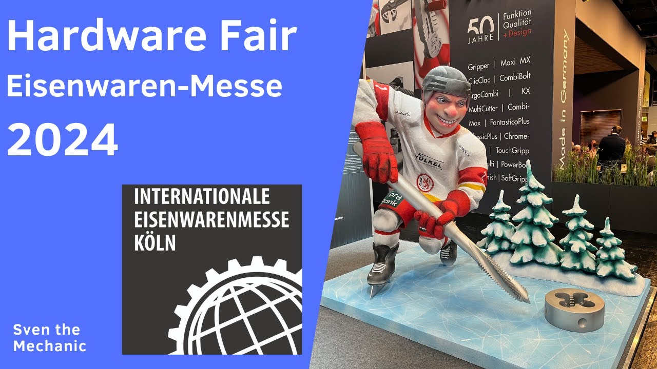 Hardware Fair 2024 Cologne, Eisenwaren-Messe Köln - YouTube