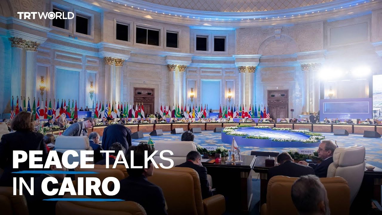 First aid trucks enter Gaza via Egypt - YouTube