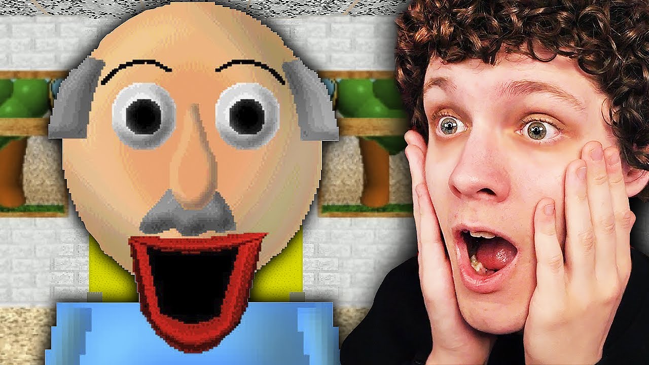 ENCONTREI O PAI DO BALDI'S! | Baldi's Basics Father Mod - YouTube