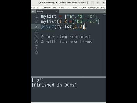 Change a Range of Item Values in python #pythonprogramming #pythonforbeginners #python3 #python ...