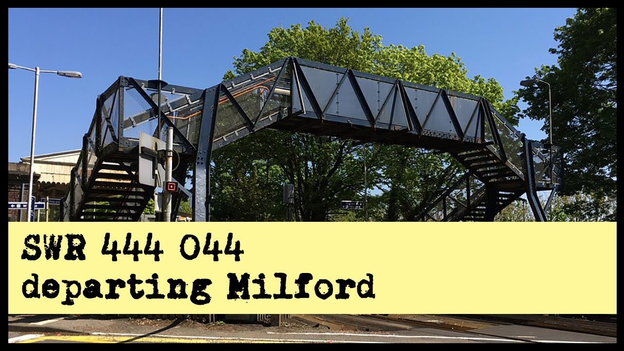 SWR 444 014 departing Milford - YouTube