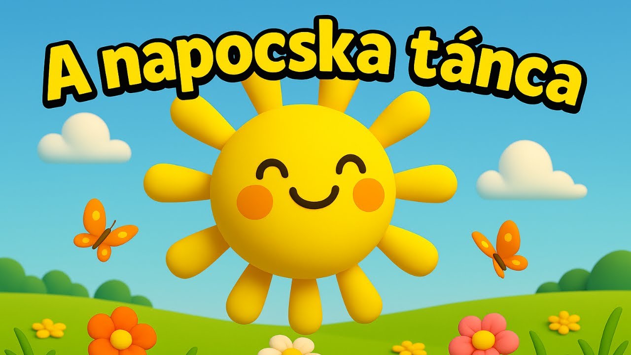 A napocska tánca 🌞 | Vidám gyerekdal - YouTube