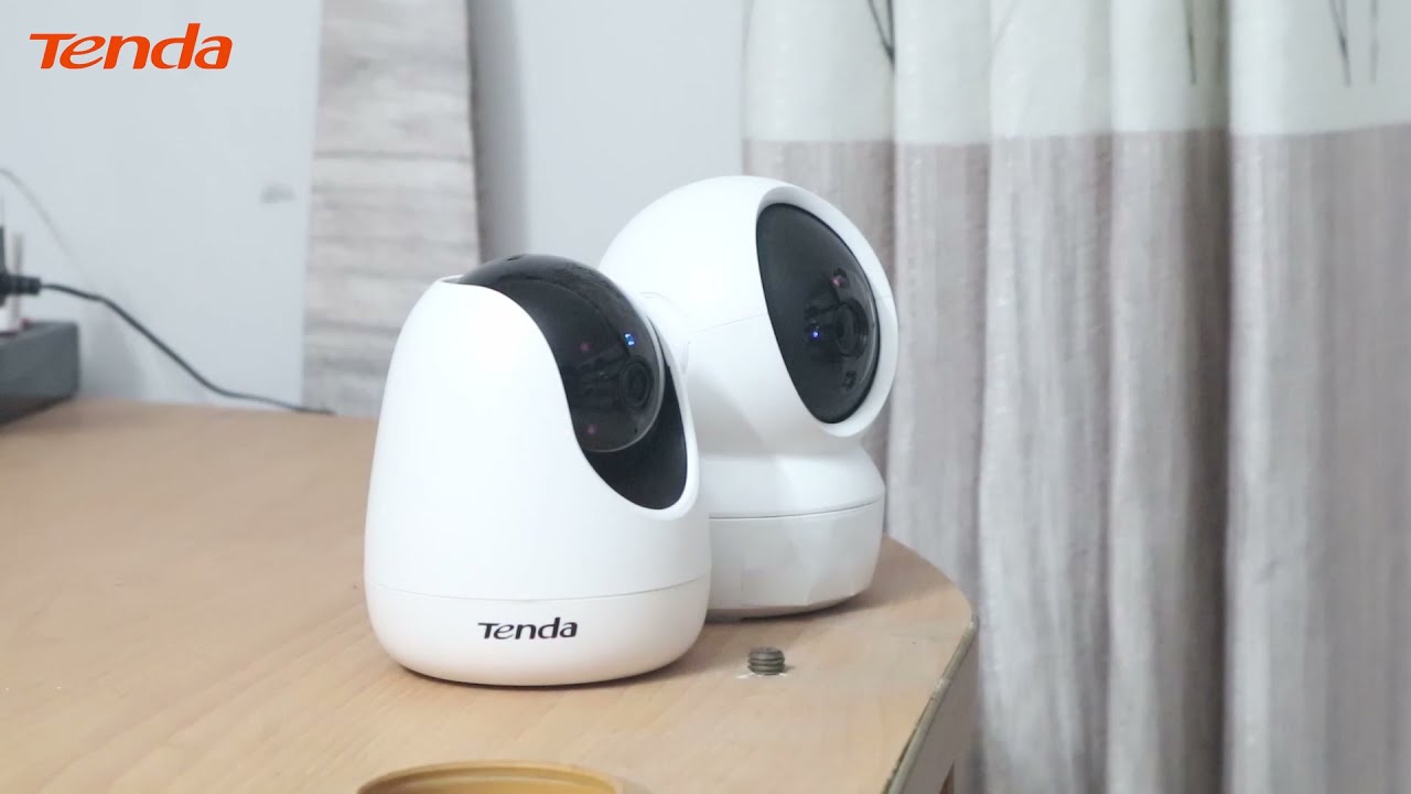 Tenda CP3 in Real Use - 1080P Pan–tilt CCTV Indoor Camera - YouTube