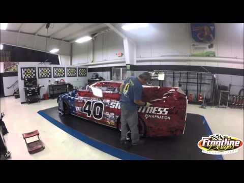 Time-Lapse Video: Snap Fitness Race Car Wrap