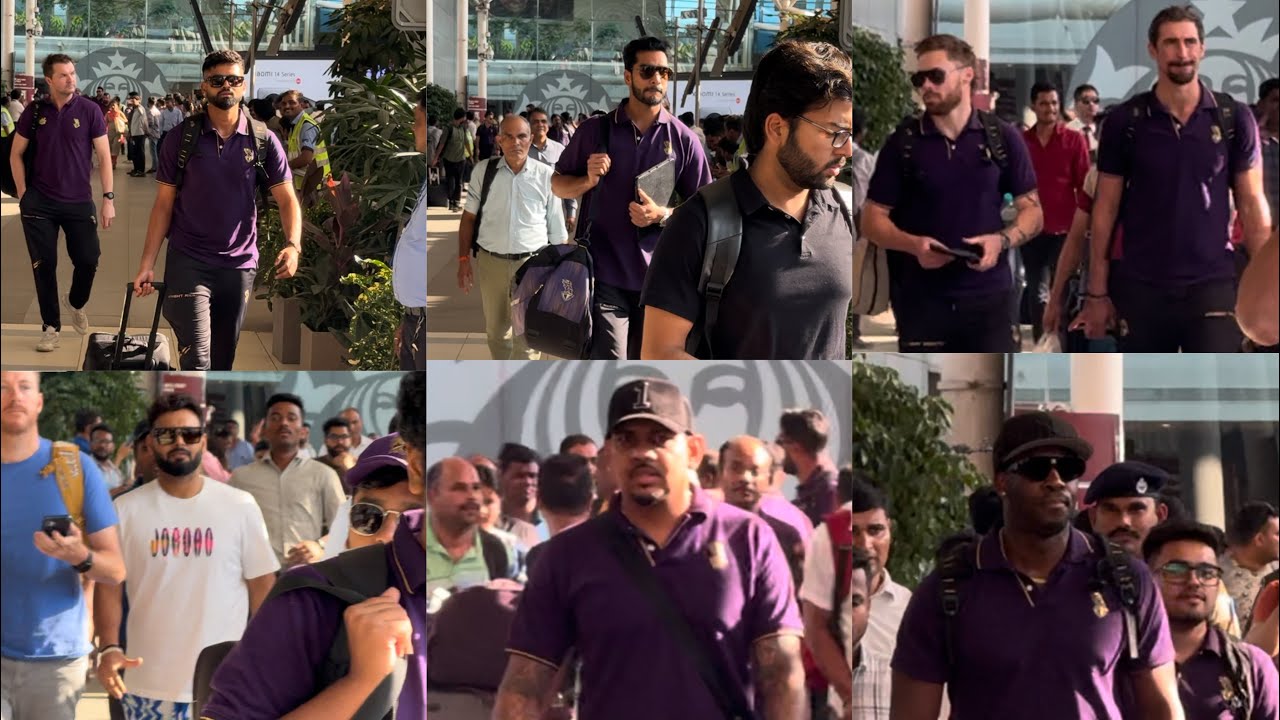 Rishabh Pant Shreyash Iyer Sunil Narine Andrew Russel Manish Pandey At ...