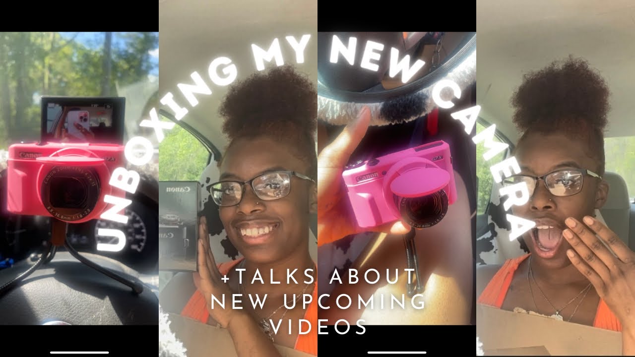 I GOT A CAMERA! UNBOXING MY CANON G7X MARK ii + TALKING ABOUT FUTURE ...