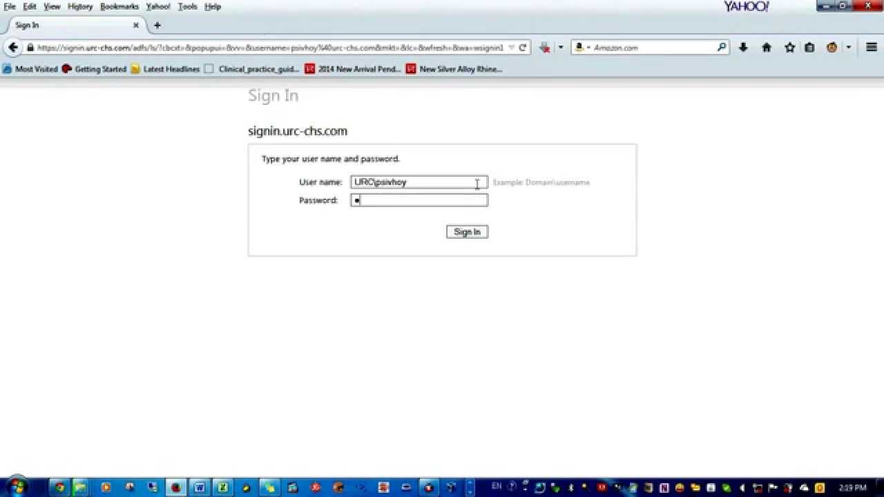 How to login to Email on web browser - YouTube