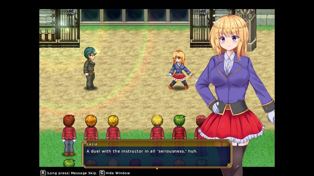 Battle Princess Lacia and the Fallen Fortress gameplay ( story ...