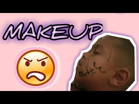 DRAWING ON FACE PRANK - YouTube