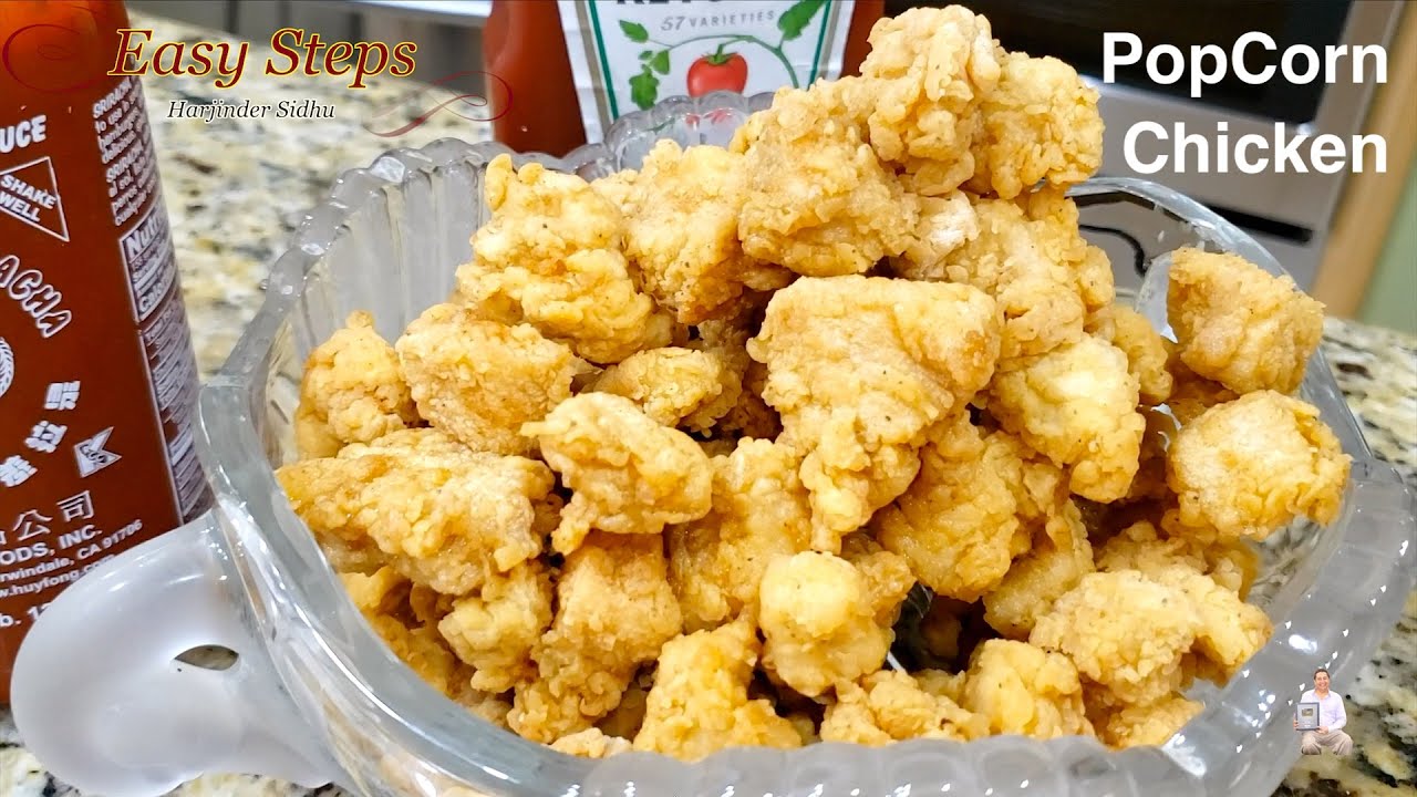Popcorn Chicken Recipe | Crispy Popcorn Chicken Appetizers - YouTube