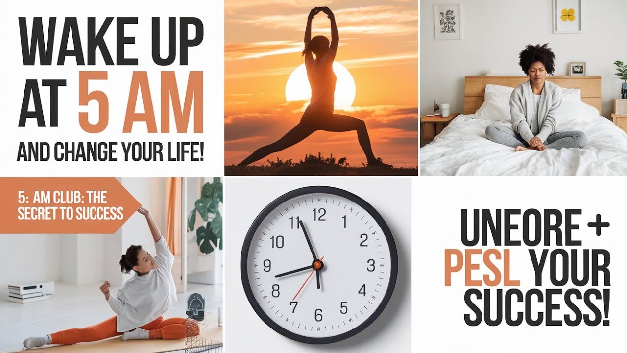 Unlock Your Potential: The Secrets of The 5 AM Club!” - YouTube