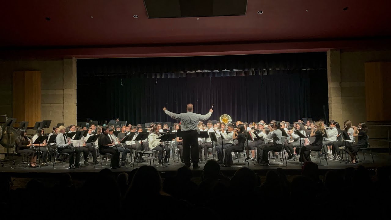 BCHS Thunder Band Combined Concert 2024 - Eagle Squadron - YouTube
