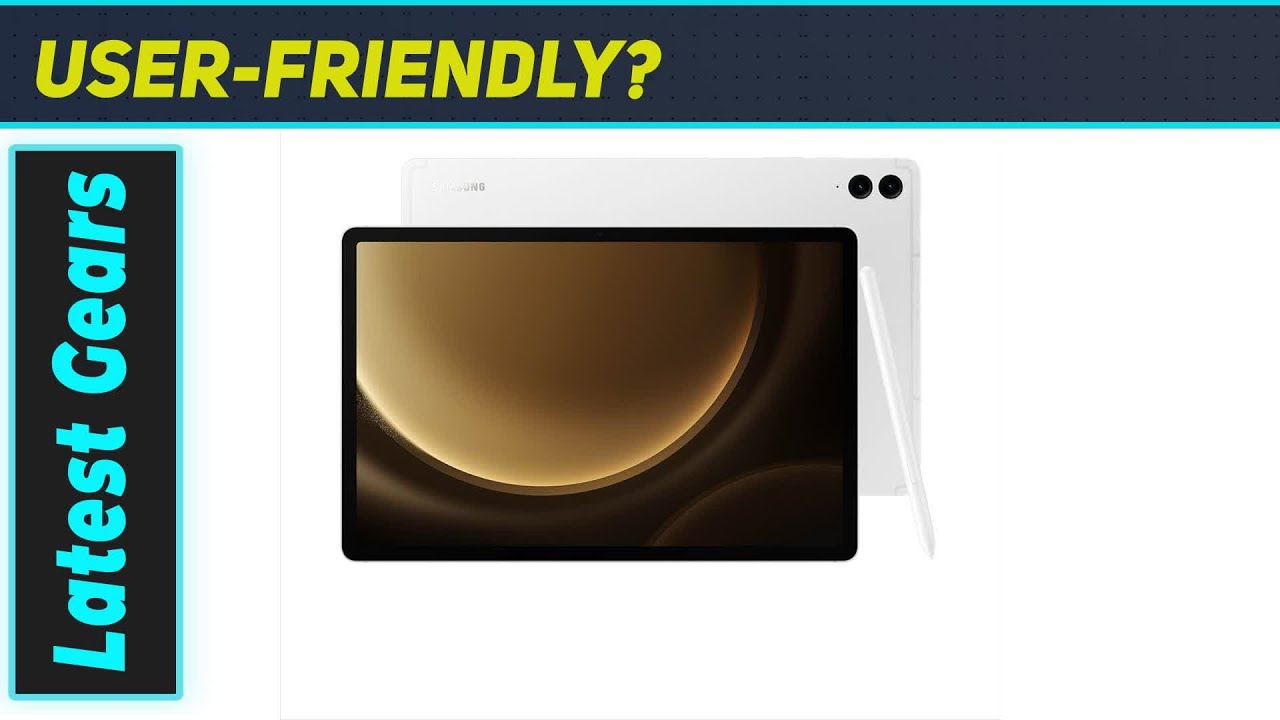Best Big-Screen Tablet? Samsung Galaxy Tab S9 FE - YouTube