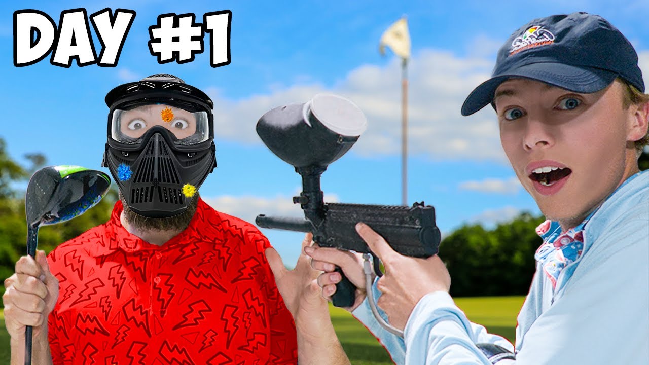 Bogey This Hole & Get Shot With Paintballs | No Bogey November Day #1 ...