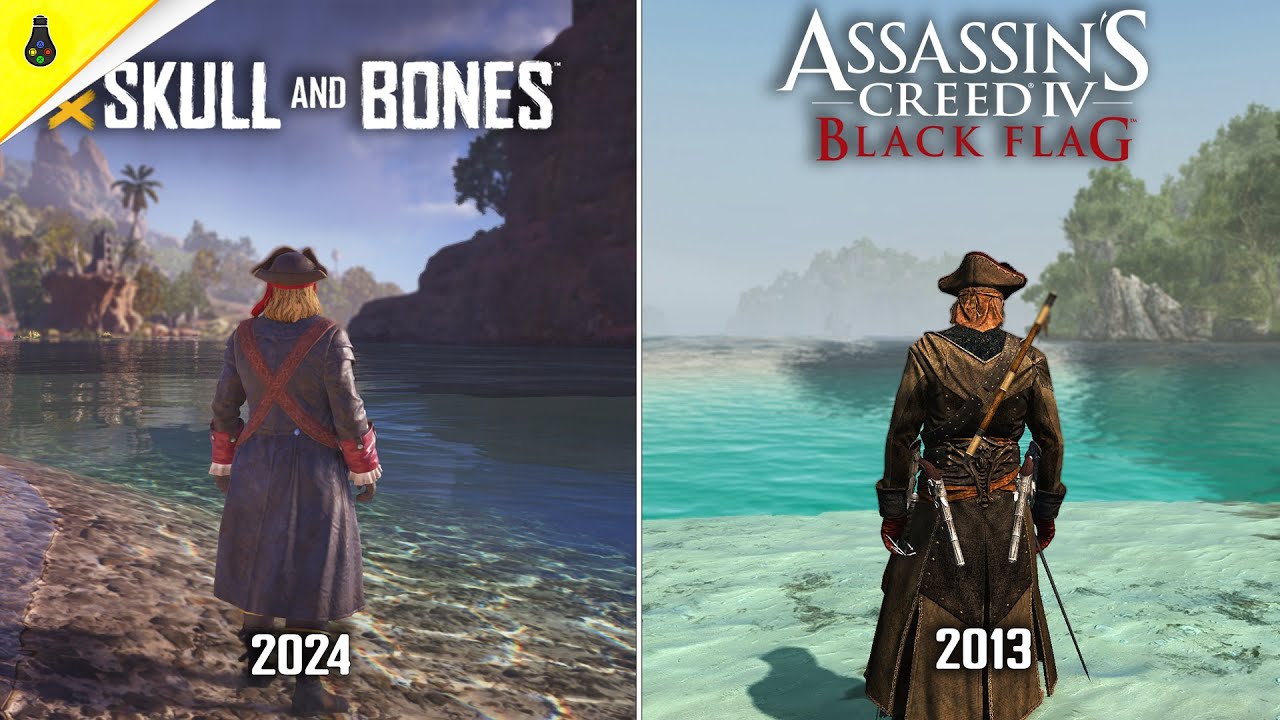 Skull and Bones vs Assassin's Creed IV Black Flag - Details and Physics ...