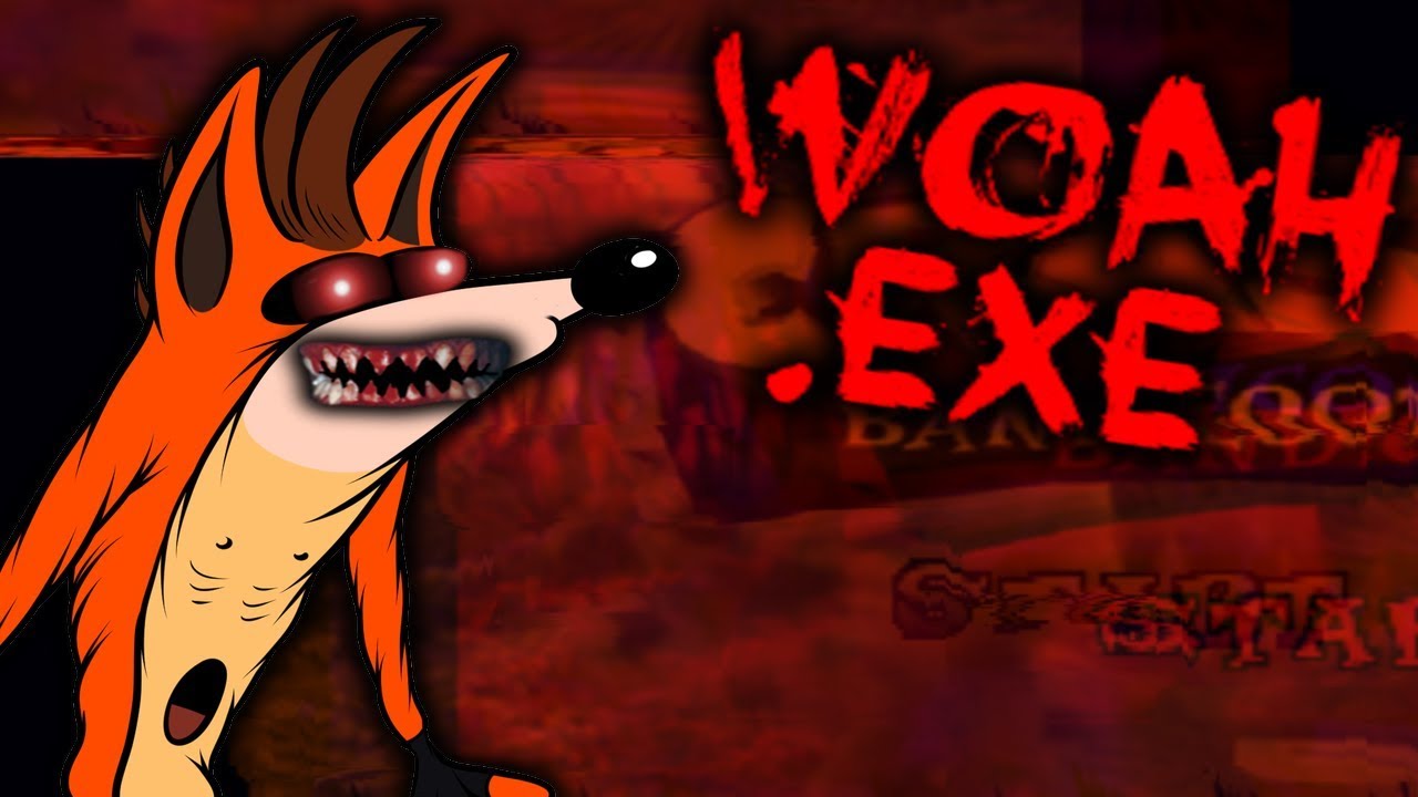 WOAH.EXE - THIS GAME BREAKS ME! [Crash Bandicoot Horror Rage Game] WOAH ...