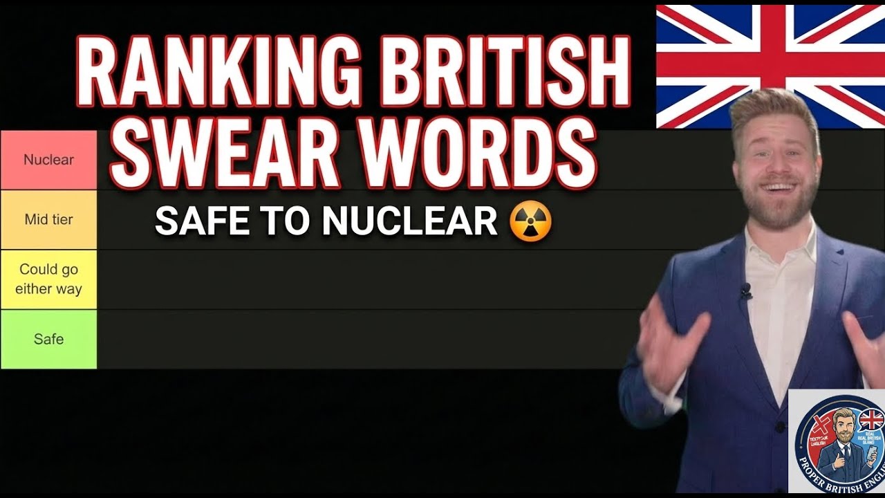 The Ultimate Guide to British Swear Words - YouTube