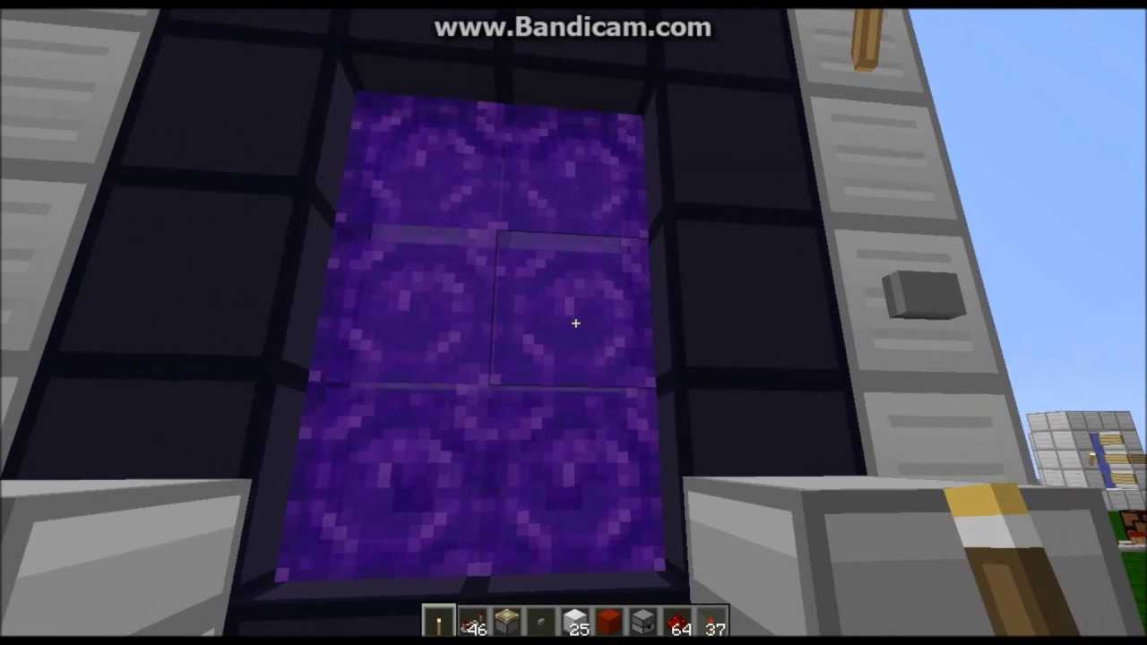 Minecraft Redstone Creation: Toggleable Nether Portal, turn nether ...