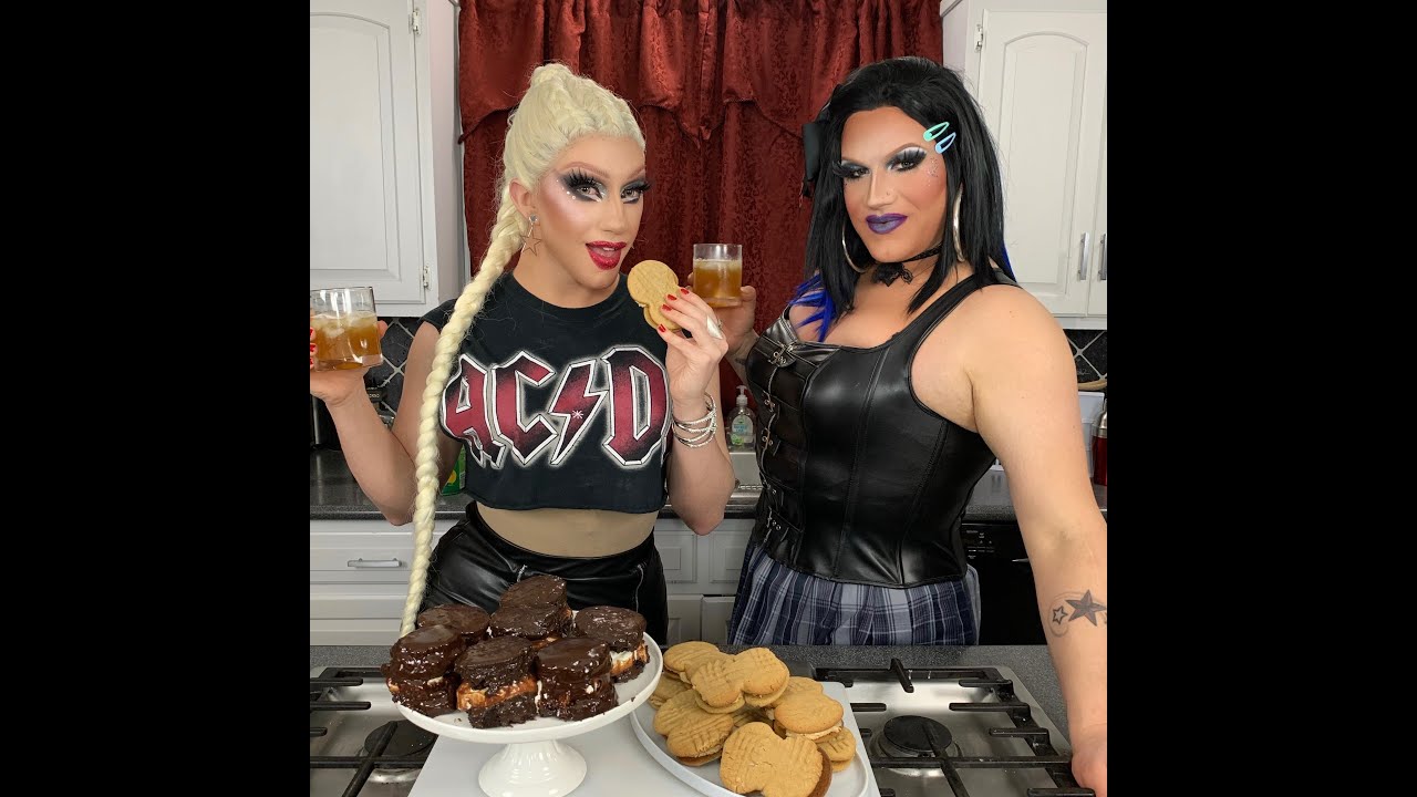 Nutterbutters: SIP & SIMMER Drag Queen Cooking Show - YouTube