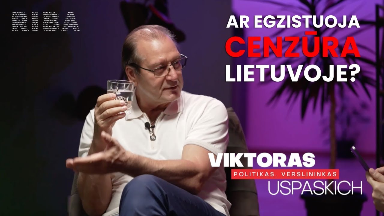 Viktoras Uspaskich Laidoje "Riba" - Kodėl grįžta į politiką? - YouTube