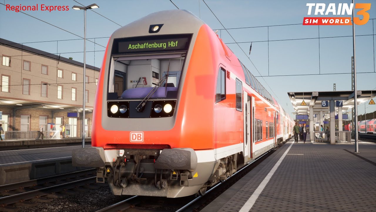Regional Express - Main Spessart Bahn - BR 767.2 - Train Sim World 3 ...