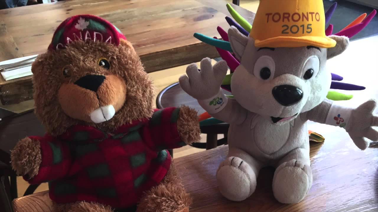 Toronto 2015 Pan Am/Parapan Am Mascot Pachi bids farewell to NYC - YouTube