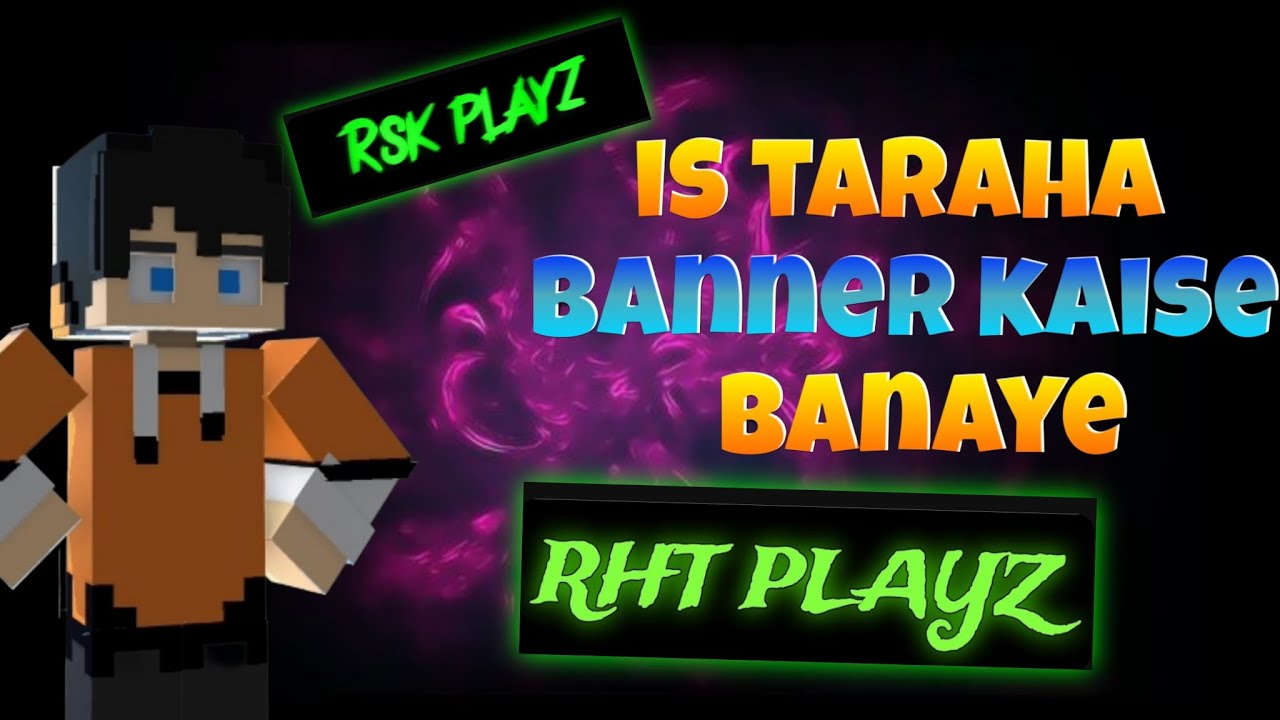 Create an Epic YouTube Banner Like RsK Playz – Step-by-Step Tutorial ...