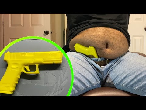 Fat Guy vs. Appendix Carry: Overcoming The Greatest Struggles - YouTube