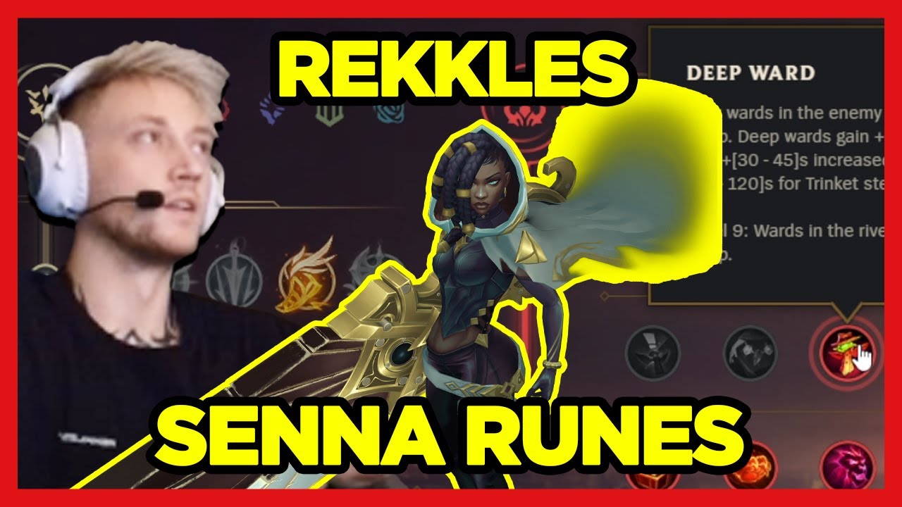 REKKLES BEST RUNES on SENNA (25.S1.1) - Rekkles Los Ratones Clip - YouTube