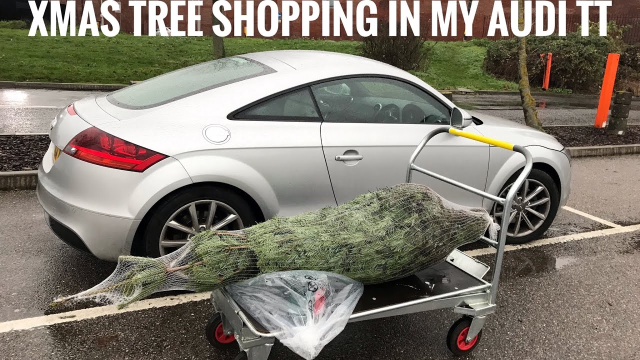 Can I fit a 7ft Christmas tree in my Audi TT? - YouTube